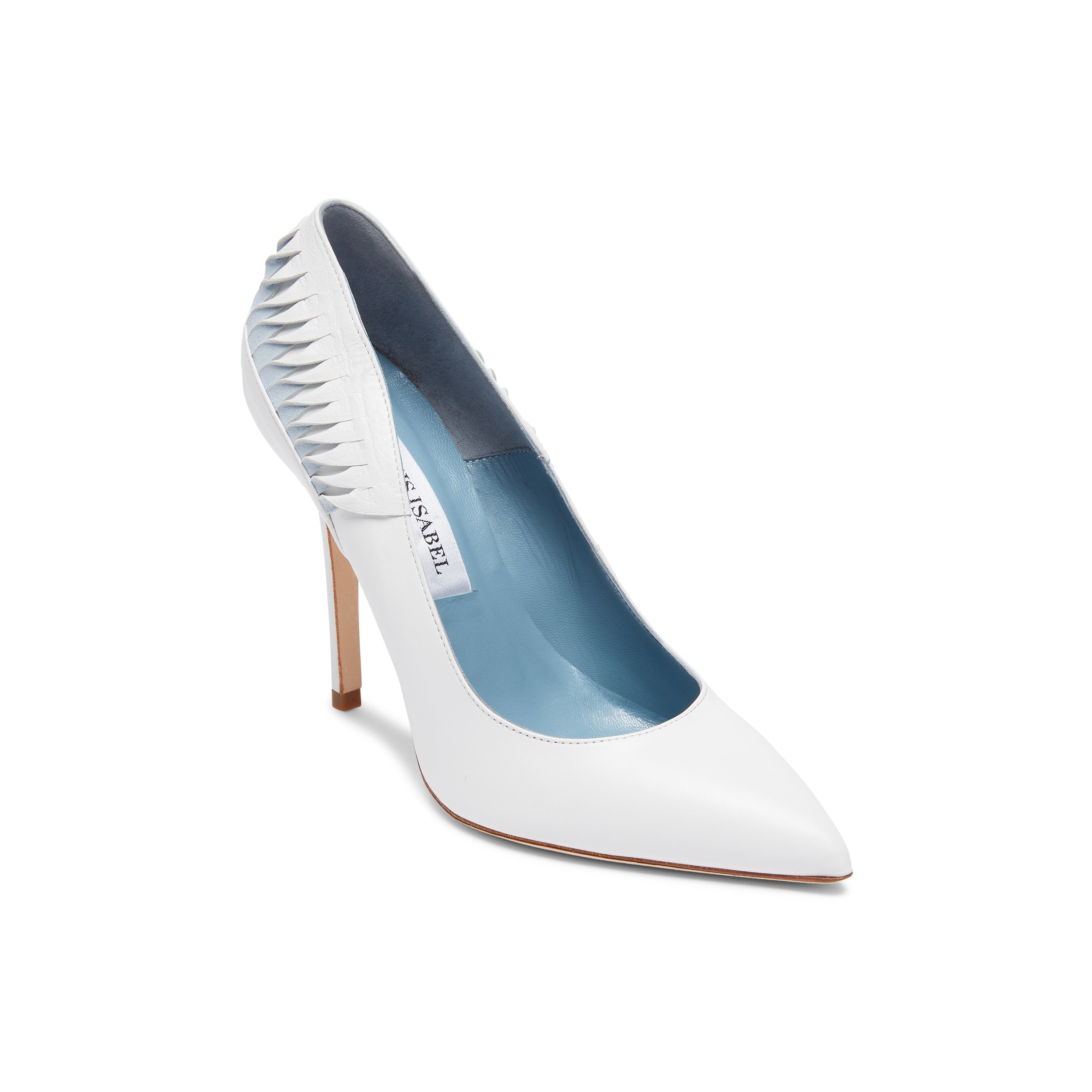 White shoes for brides: the Max Pumps | Alexis Isabel – Alexis Isabel